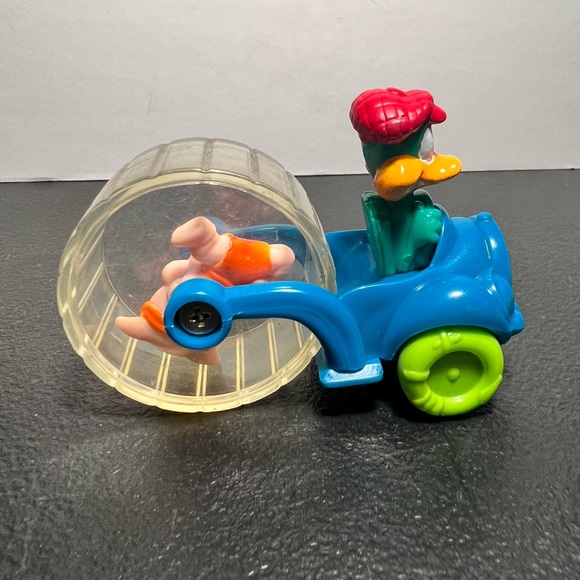 Toys | Vintage Mcdonalds Toy Tiny Toon Plucky Duck Hampton J Pig Car ...
